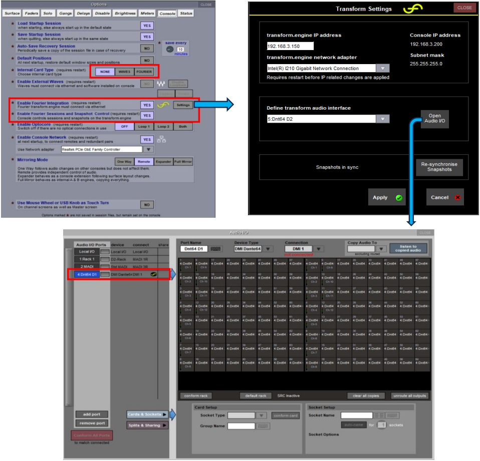 Fourier transform.engine - Console Integration V2025 – DiGiCo