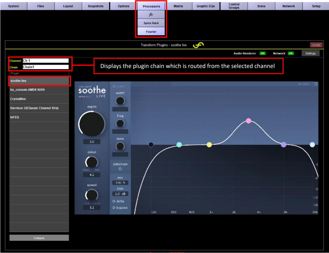 Fourier transform.engine - Console Integration V2025 – DiGiCo